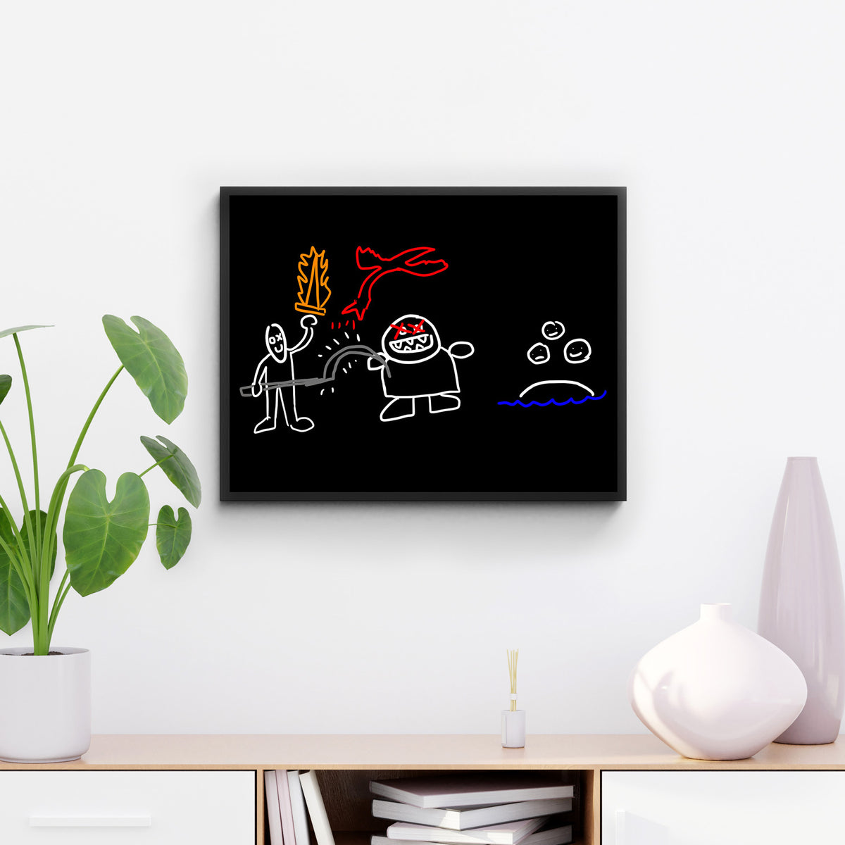 Glidus & Alt Schwift X ASOIAF Pictionary Art Prints – Nebula Store