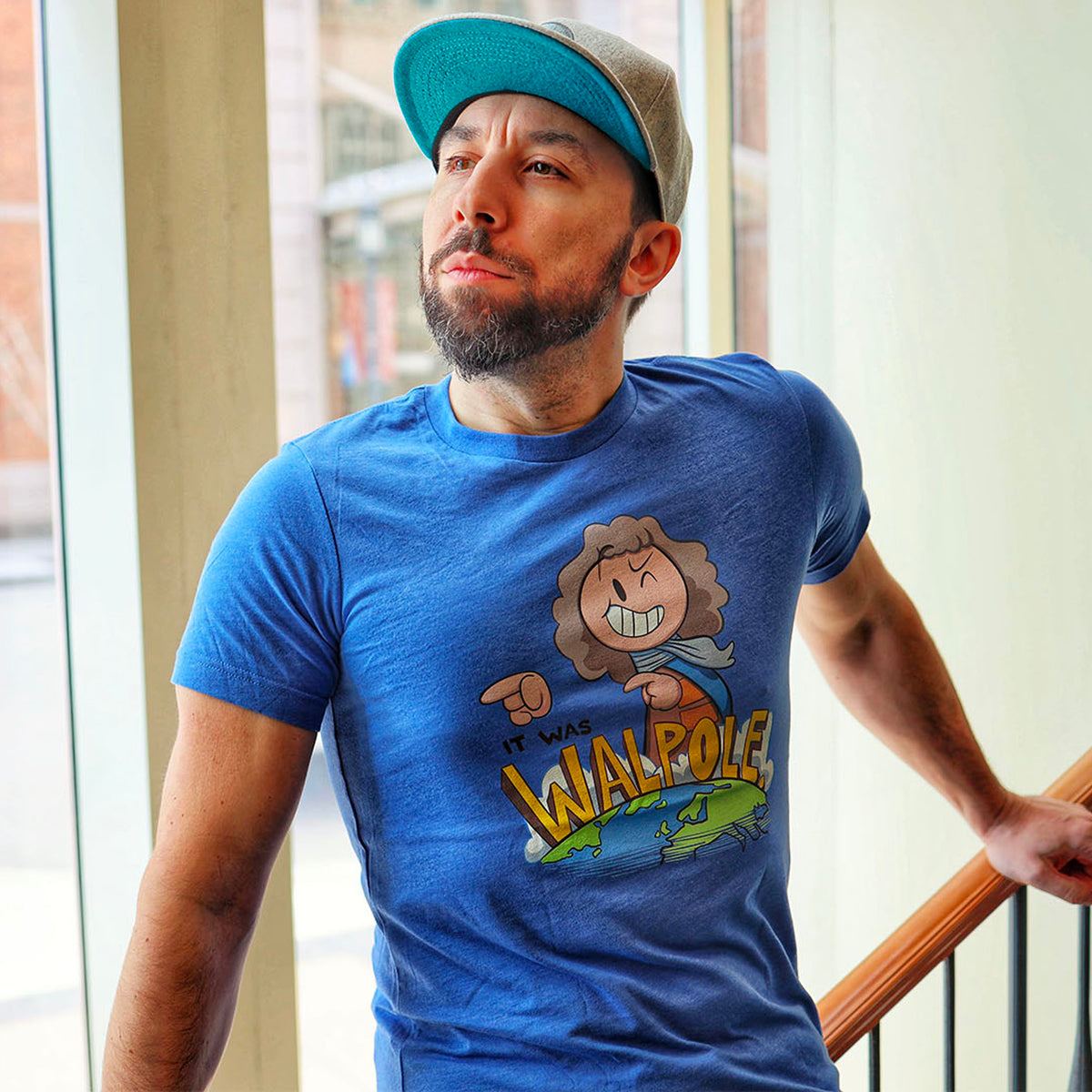 "It Was Walpole" T-Shirt - Extra Credits – Nebula Store