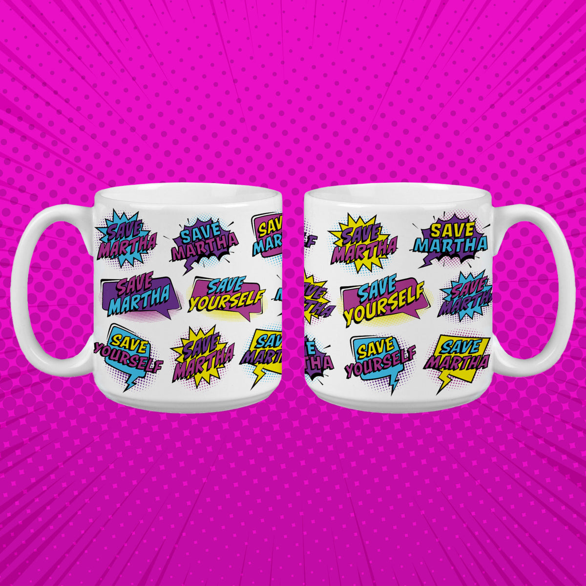 Maggie Mae Fish Save Martha Mug – Nebula Store