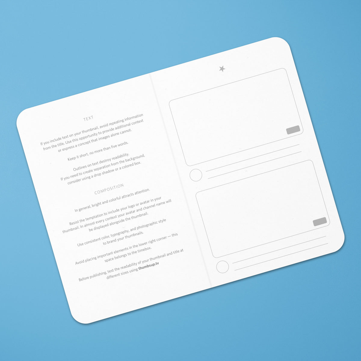 Nebula Thumbnail Notebook – Nebula Store